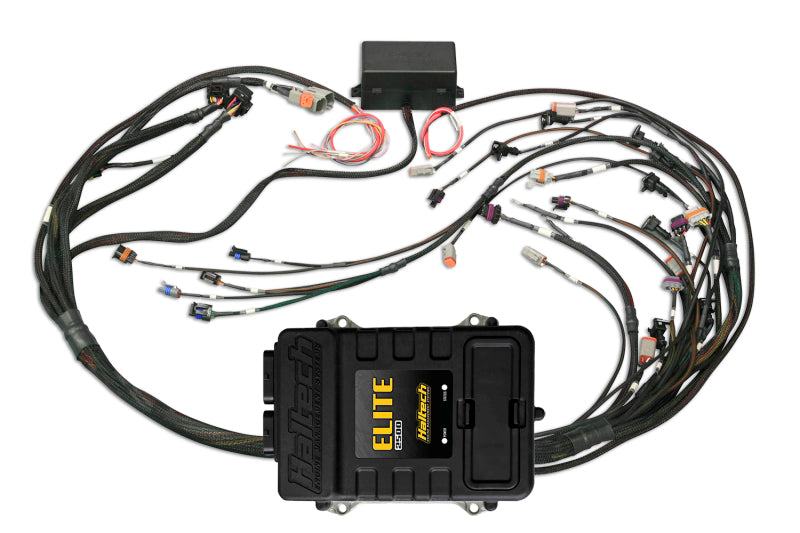 Haltech Elite 2500 Terminated Harness ECU Kit w/EV1 Injector Connector ...