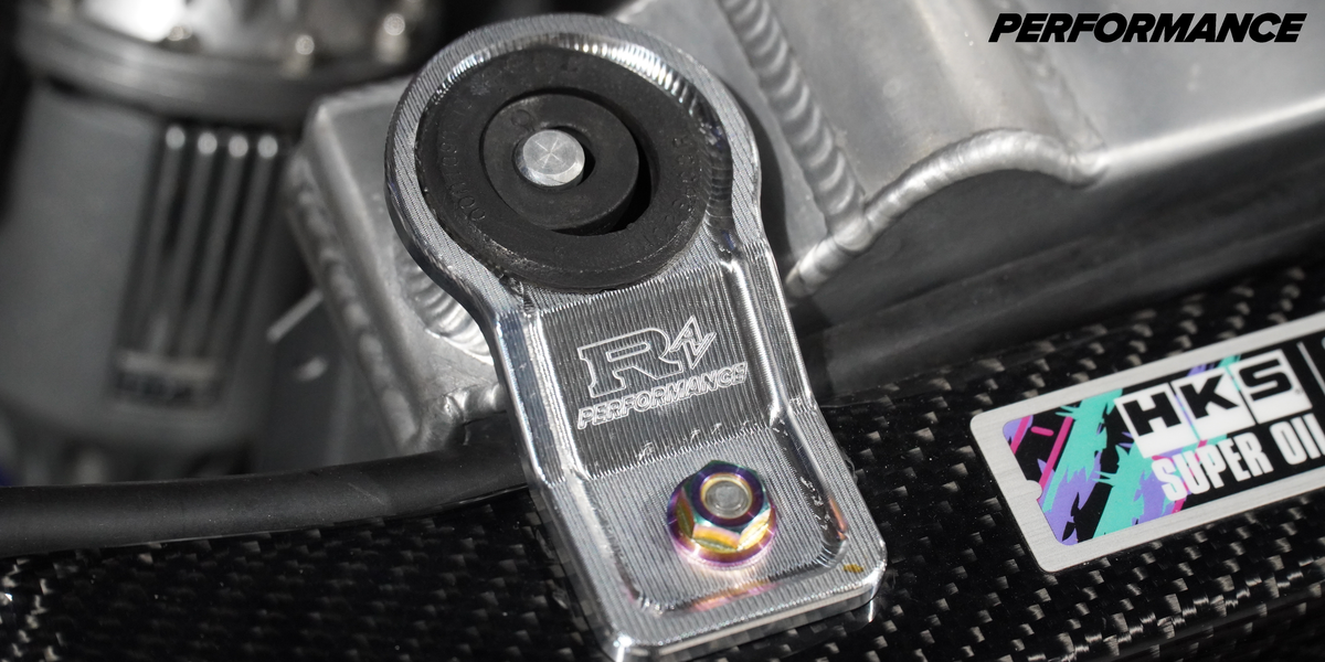 Billet Aluminum Radiator Mounts Skyline R32 R33 R34 Step Style